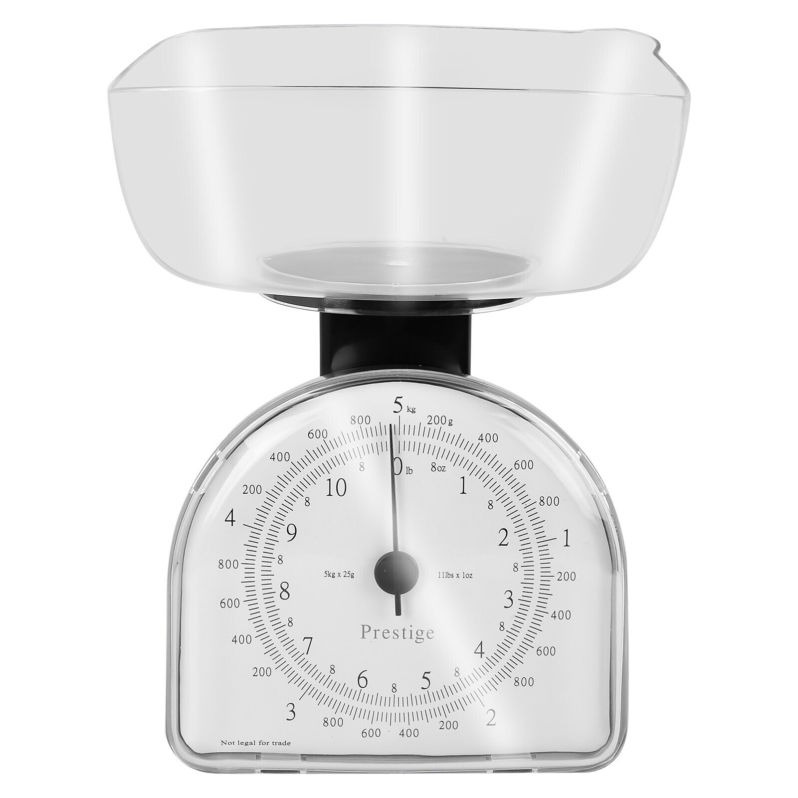 Prestige Kitchen Scale Chrome 5 kg | White - PR50096 – elementme